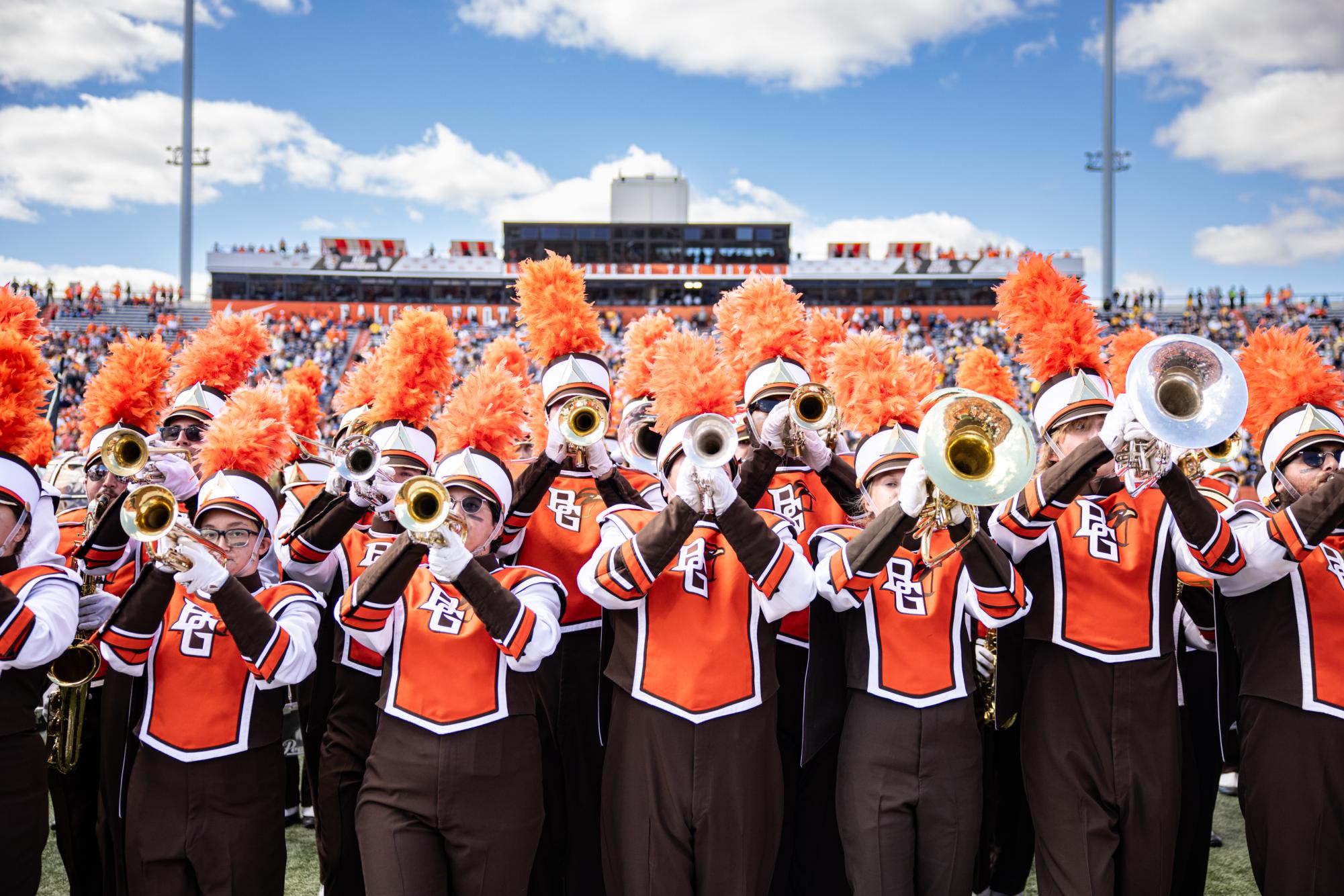 BGSU moving gameday location of marching band at Doyt L. Perry Stadium ...